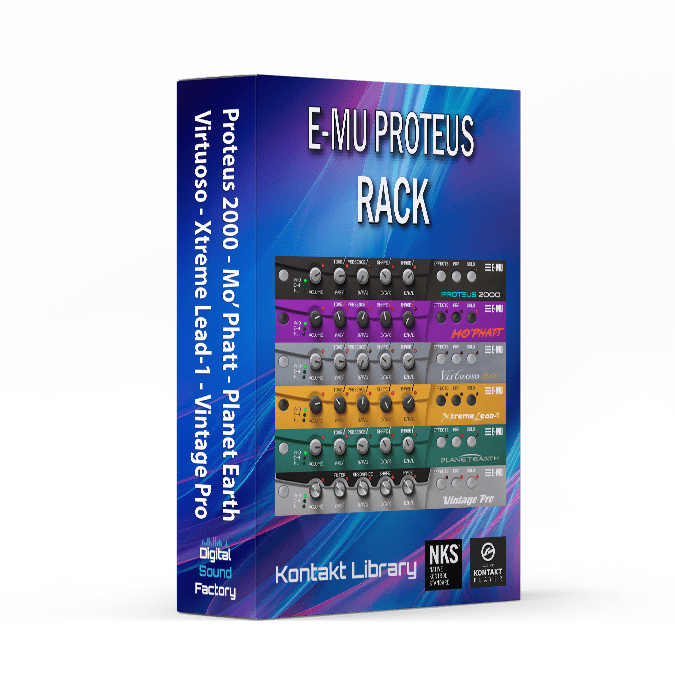 E-MU Kontakt NKS Proteus Rack - Digital Sound Downloads | Digital Sound ...